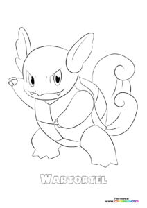 Generation 1 Pokemon - Coloring Pages for kids