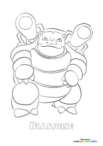 Generation 1 Pokemon - Coloring Pages for kids