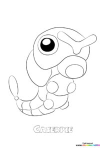 Generation 1 Pokemon - Coloring Pages for kids