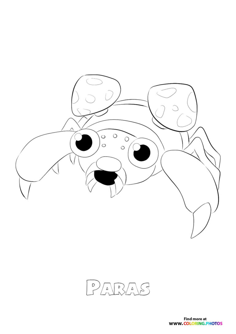 046 Paras - Coloring Pages for kids