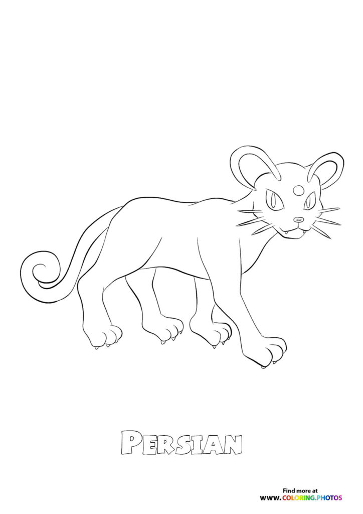 053 Persian - Coloring Pages for kids