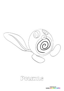 060 Poliwag - Coloring Pages for kids