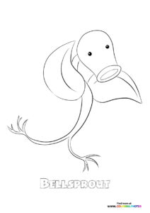 069 Bellsprout - Coloring Pages for kids