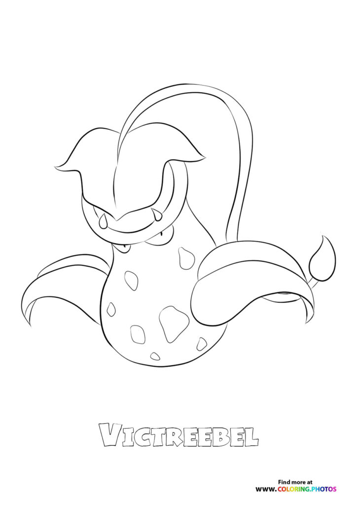 071 Victreebel - Coloring Pages for kids