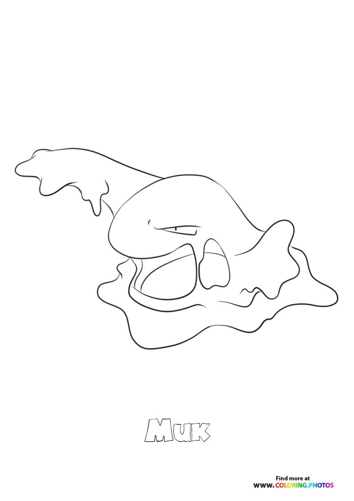 089 Muk - Coloring Pages for kids