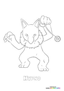 097 Hypno - Coloring Pages for kids