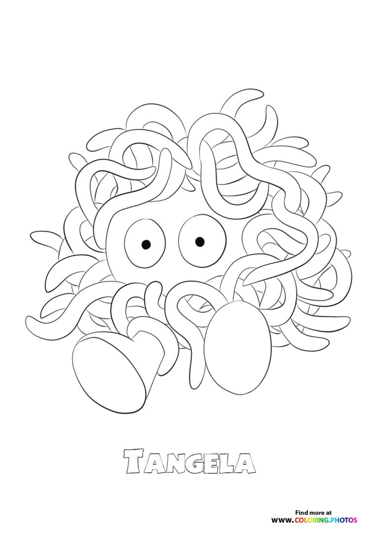 Generation 1 Pokemon - Page 3 of 3 - Coloring Pages for kids
