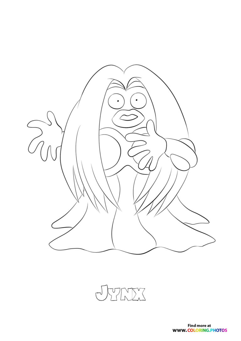 124 Jynx - Coloring Pages for kids