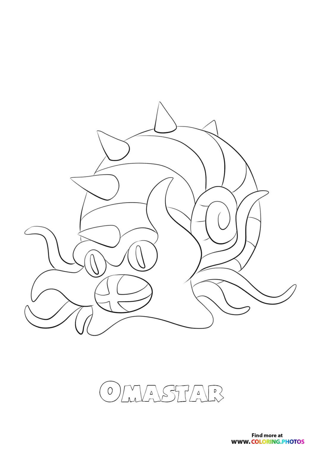 139 Omastar - Coloring Pages for kids