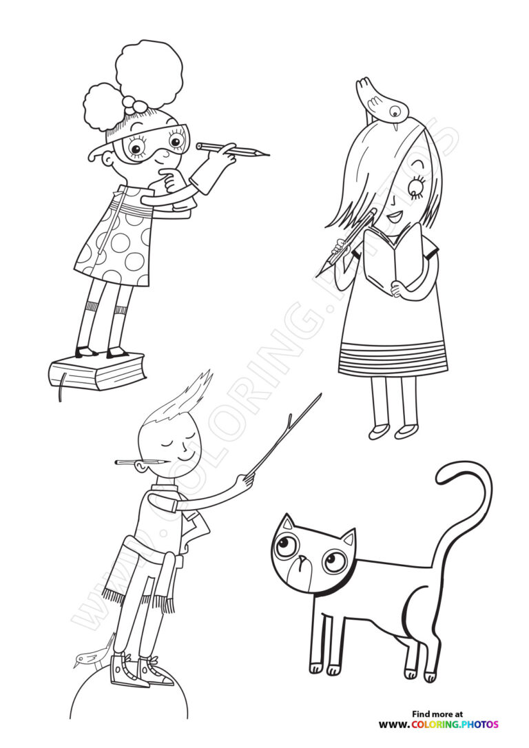 Ada Twist Scientist - Coloring Pages for kids