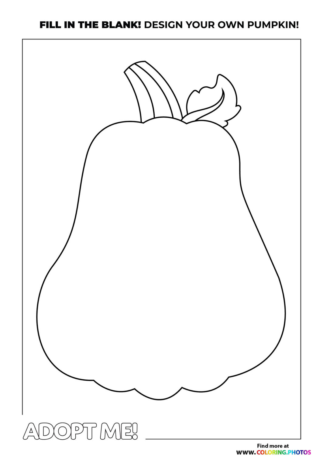 Adopt Me! Roblox coloring pages | Free print or download coloring sheets