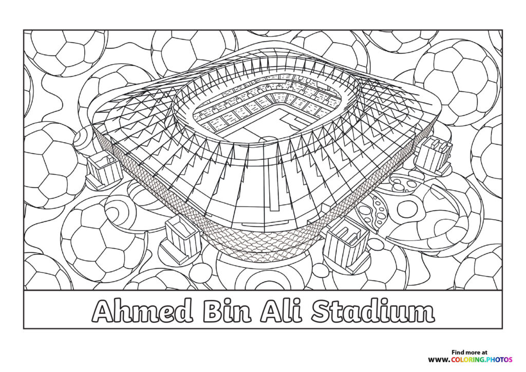 Fifa World Cup Qatar 2022 - Coloring Pages for kids | 100% free print
