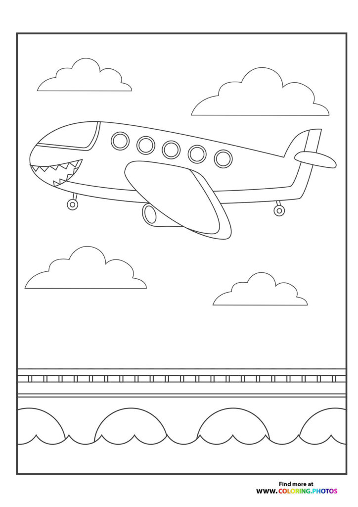 Planes - Coloring Pages for kids | 100% free and easy print or download