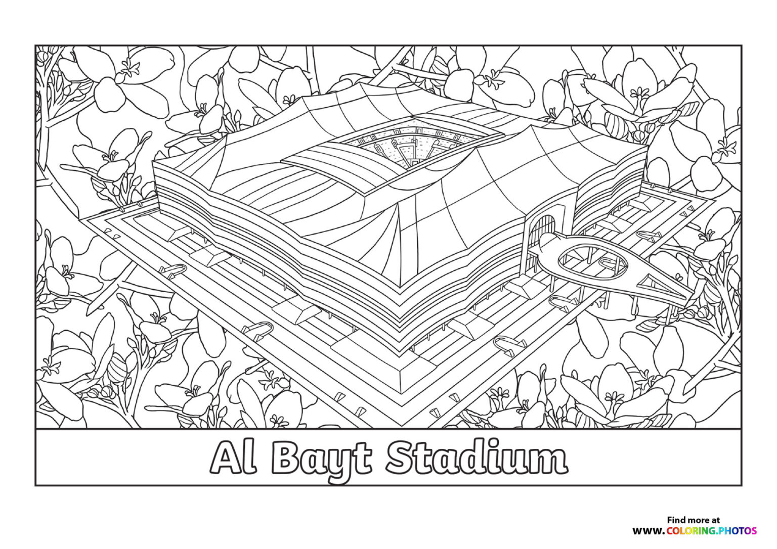 Fifa World Cup Qatar 2022 - Coloring Pages for kids | 100% free print