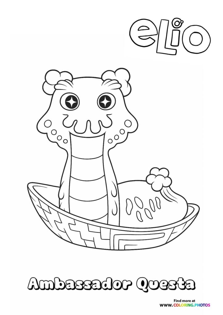 Ambassador Questa - Coloring Pages for kids