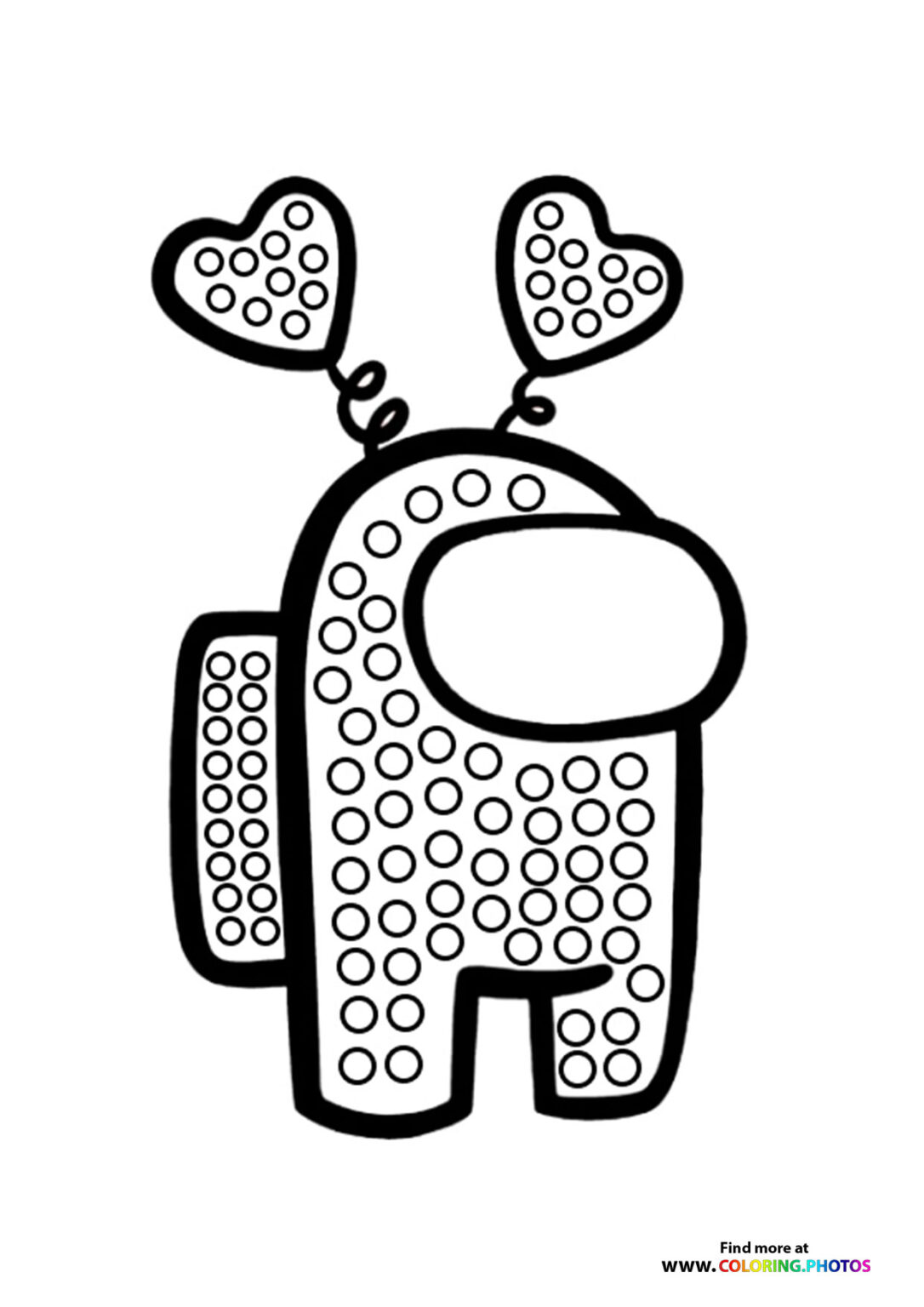 Pop It - Coloring Pages for kids | 100% free print or download