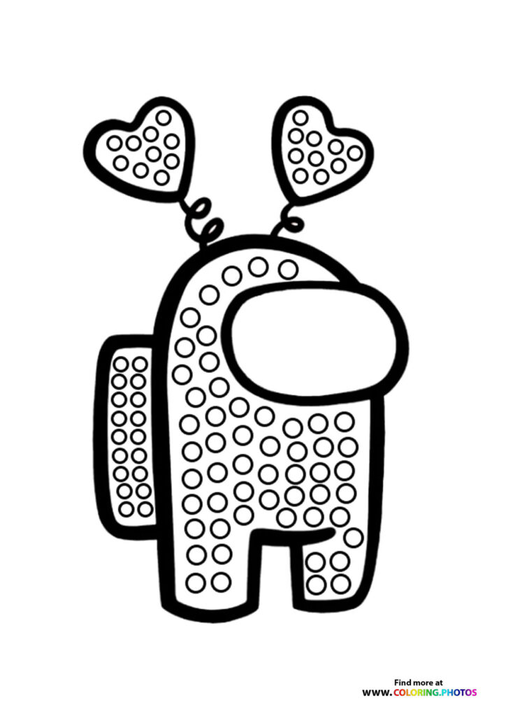 Pop It - Coloring Pages for kids | 100% free print or download