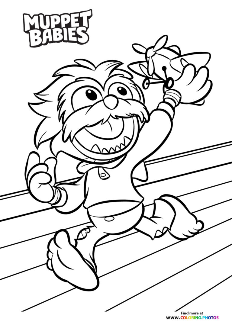 Muppet Babies - Coloring Pages for kids | Free and easy print or download