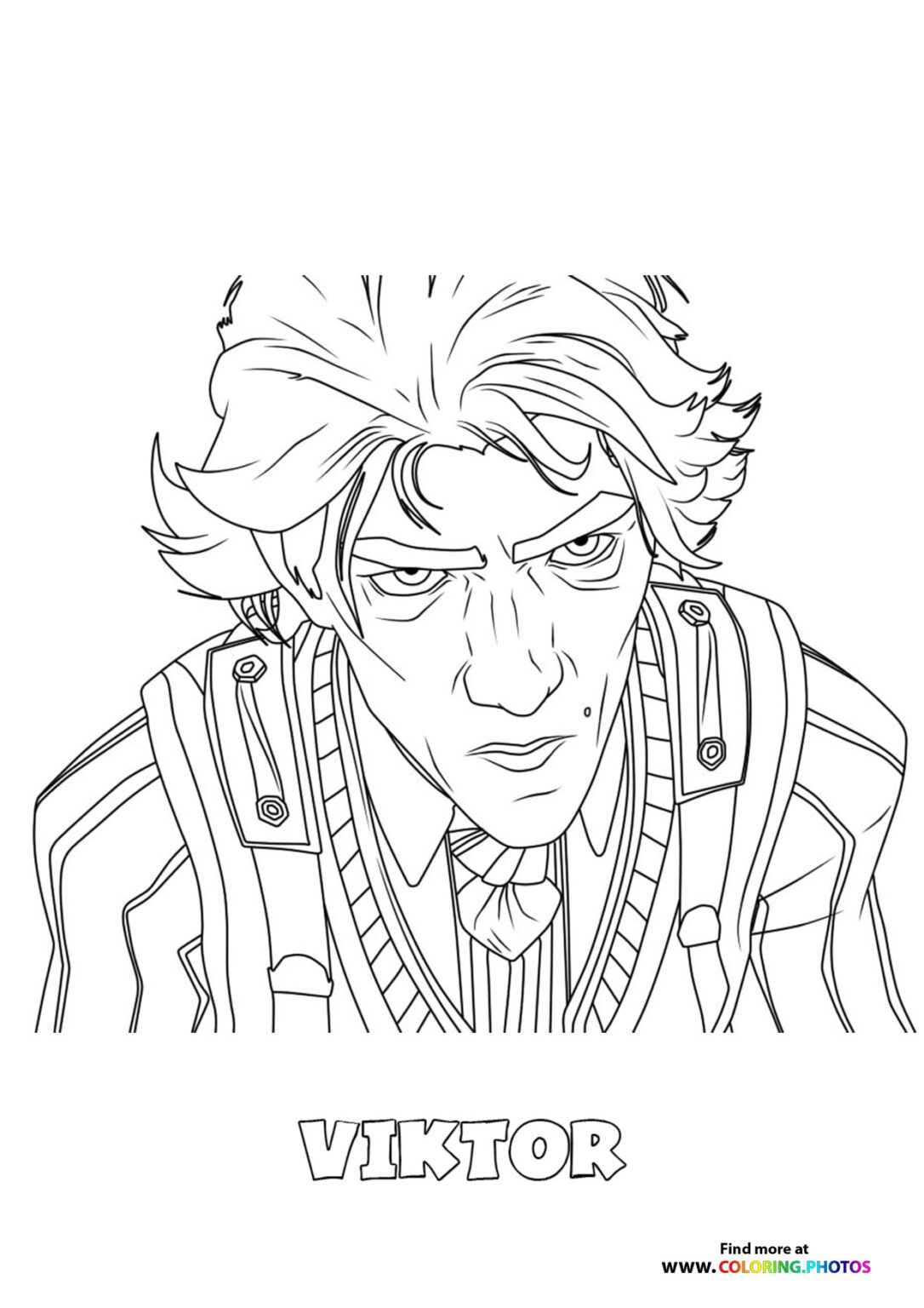 Arcane Jinx - Coloring Pages for kids