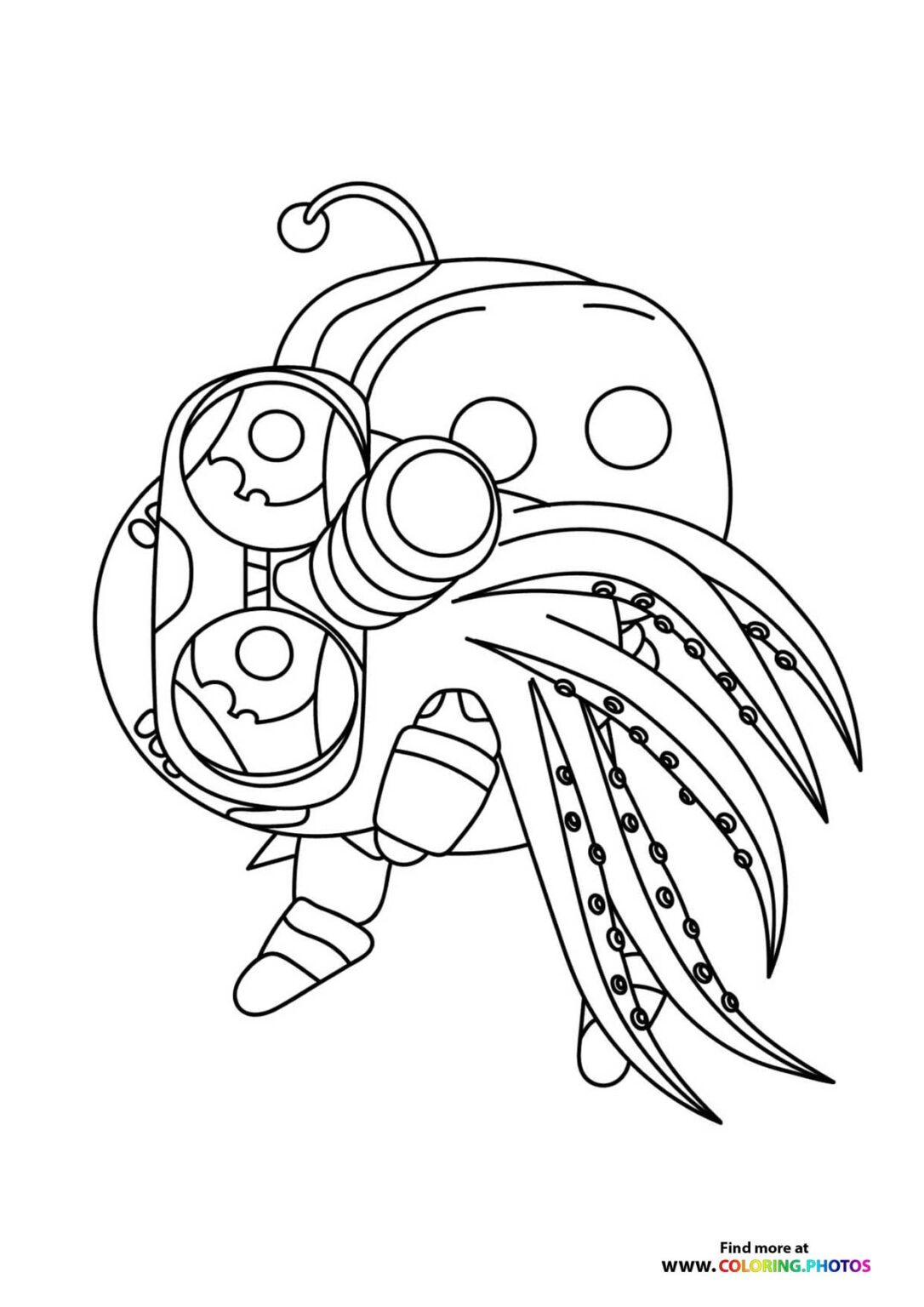 Astro Bot - Coloring Pages for kids