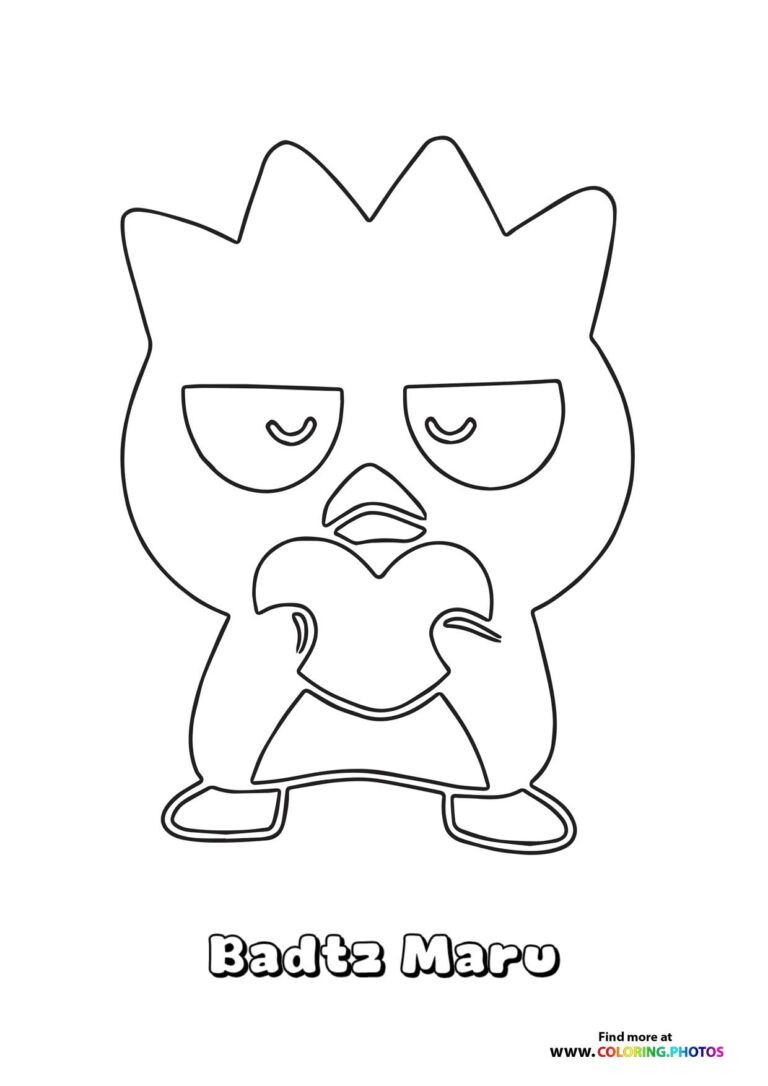 Badtz Maru from Sanrio - Coloring Pages for kids