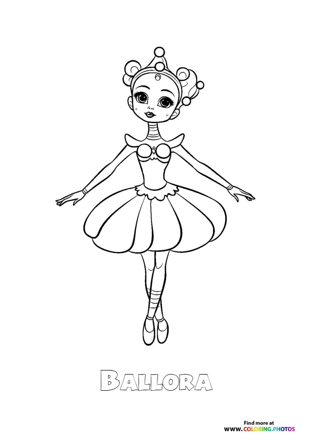 Ballora - Coloring Pages for kids