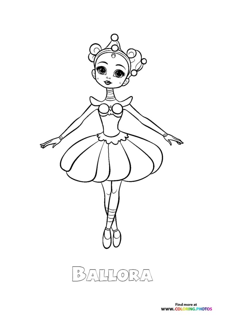Ballora - Coloring Pages for kids