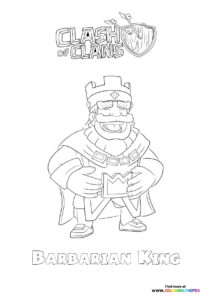Clash of Clans - Coloring Pages for kids | 100% free print or download