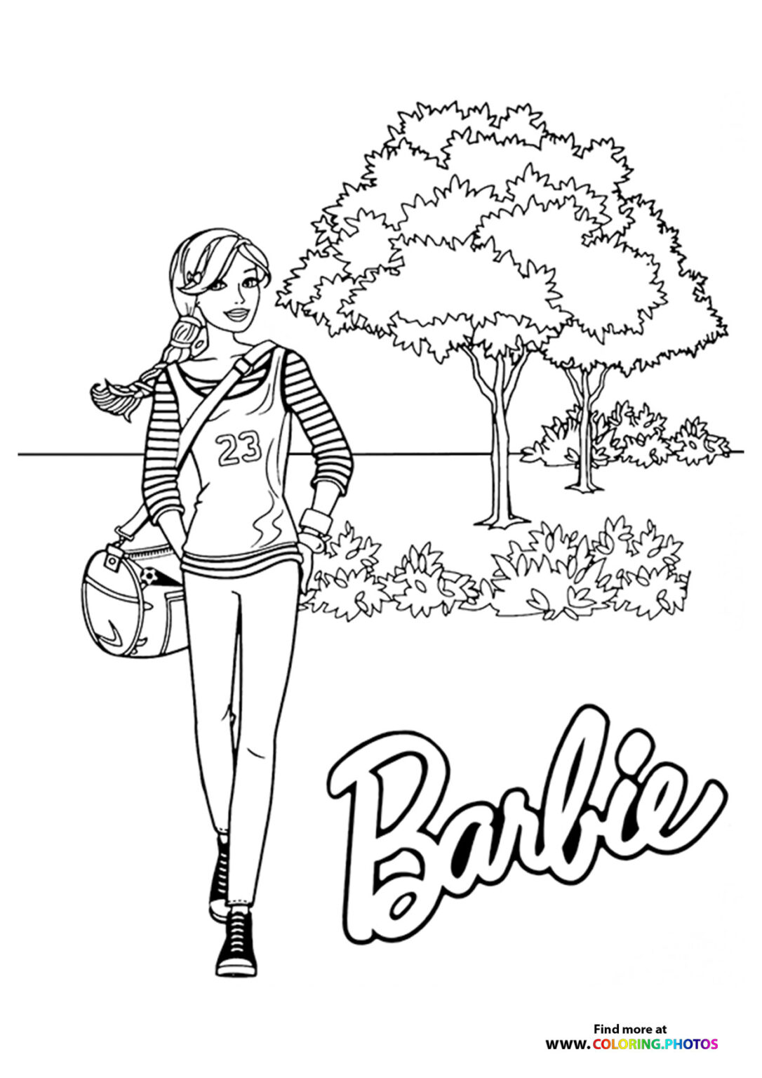 Barbie and Ken - Coloring Pages for kids