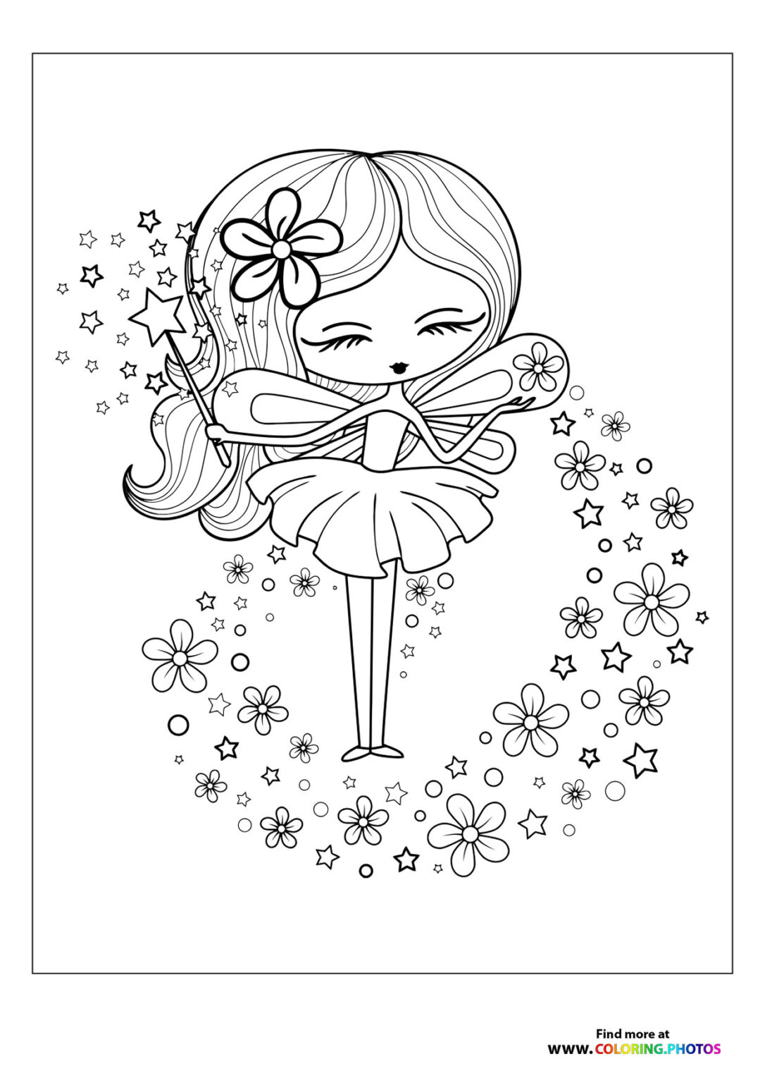 Coloring pages for girls | Fashion, unicorns, fairies and many more for ...