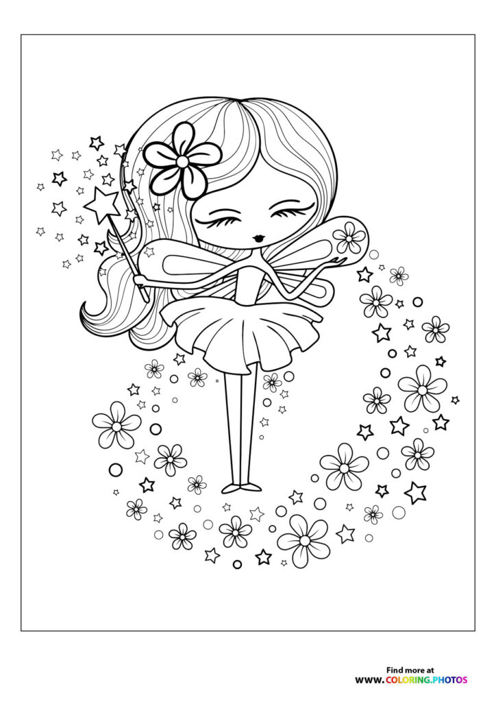 Coloring pages for girls | Fashion, unicorns, fairies and many more for ...