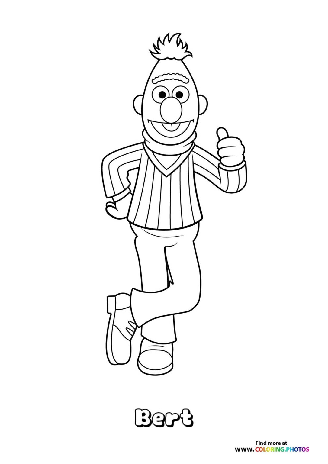 Sesame Street - Coloring Pages for kids