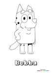 Bobba from Bluey - Coloring Pages for kids