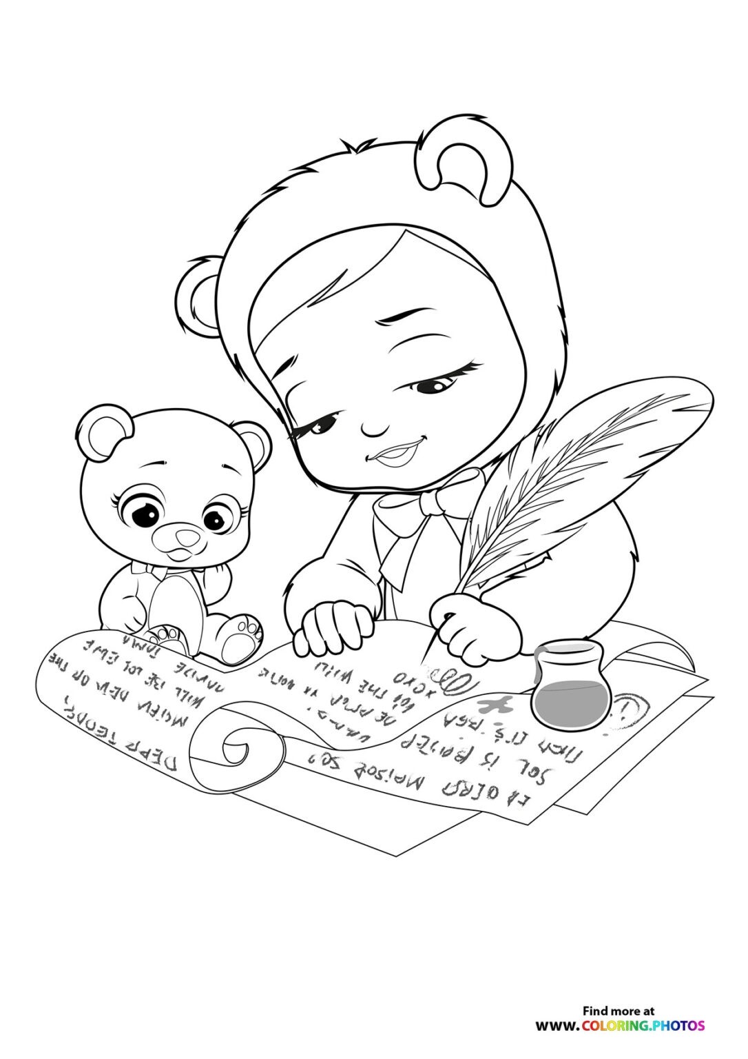 Cry Babies - Coloring Pages for kids | Free and easy print or download