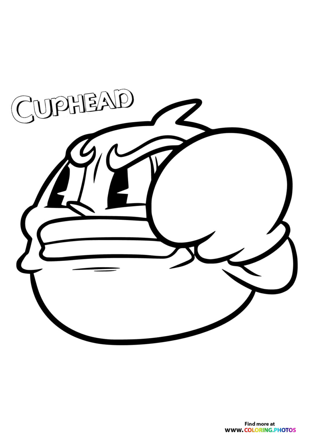 Ribby and Croaks from Cuphead - Coloring Pages for kids