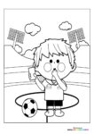 Boy referee - Coloring Pages for kids