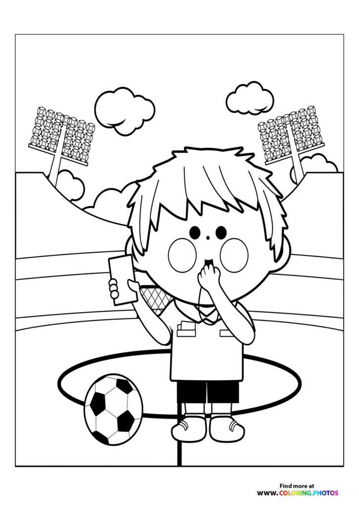 Sports - Coloring Pages for kids | Free and easy print or download