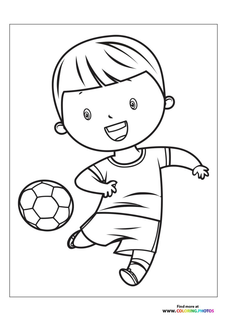 Sports - Coloring Pages for kids | Free and easy print or download