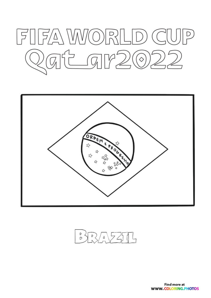 Fifa World Cup Qatar 2022 - Coloring Pages for kids | 100% free print
