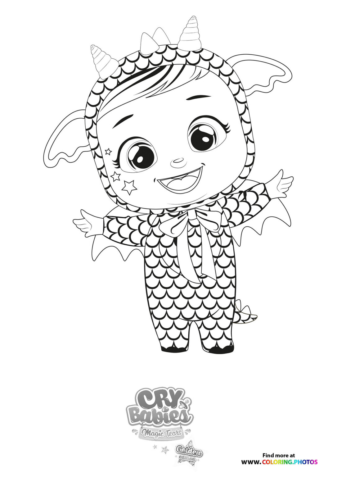 Buzzy - Cry Babies - Coloring Pages for kids