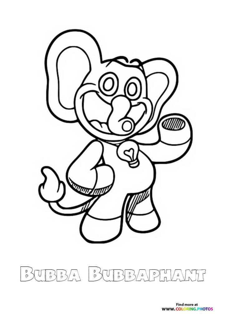 Free Poppy Playtime Chapter 3 - Coloring Pages for kids