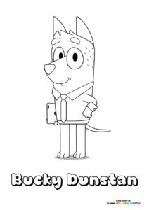 Bluey - Coloring Pages for kids | Free and easy print or download