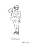 Bulma Dragon Ball Z - Coloring Pages for kids