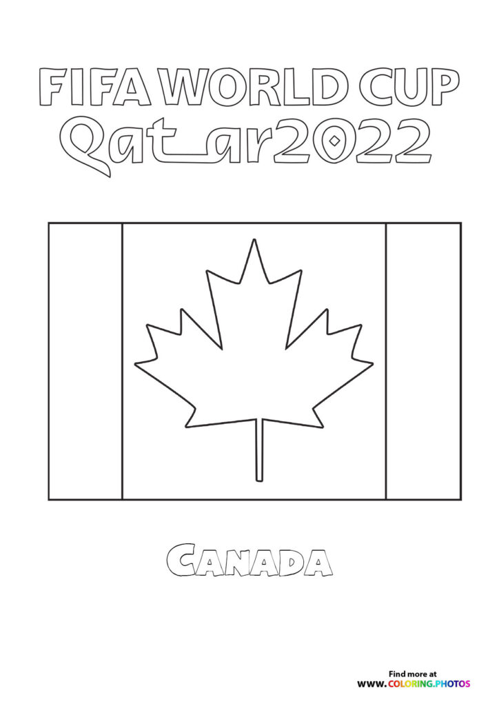 Fifa World Cup Qatar 2022 - Coloring Pages for kids | 100% free print
