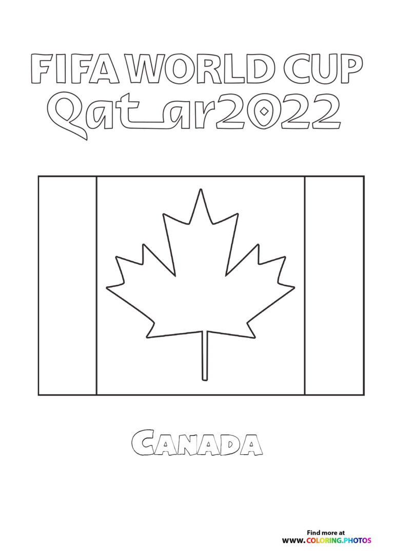 Fifa World Cup Qatar 2022 - Coloring Pages for kids | 100% free print