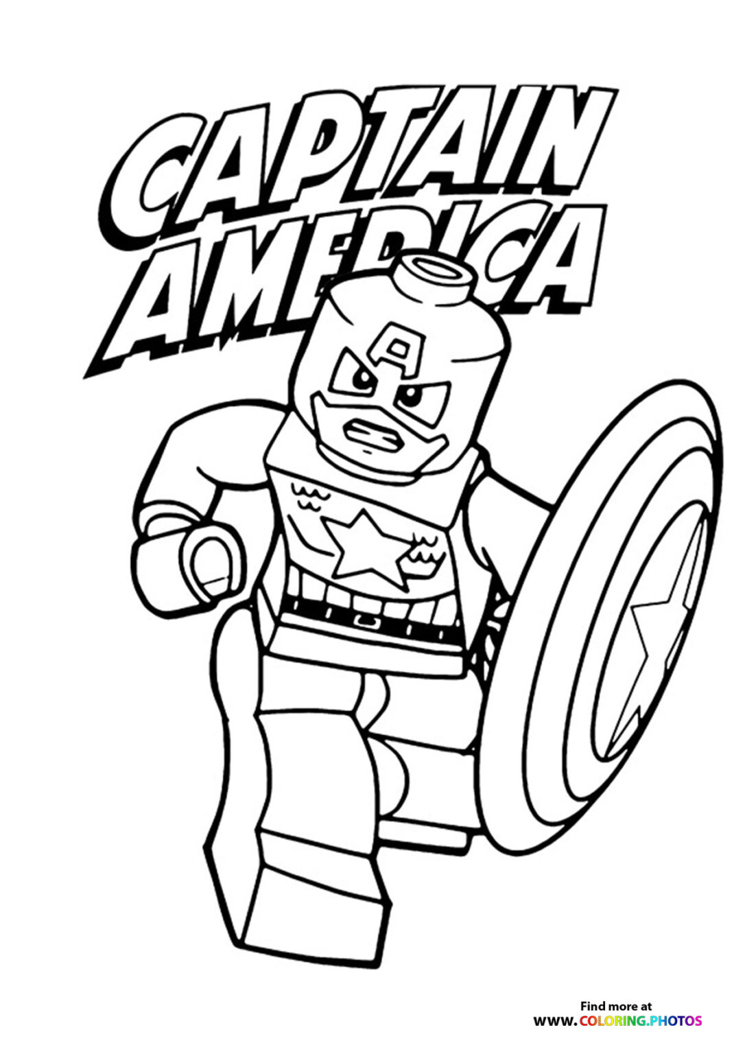 Lego - Coloring Pages for kids | 100% free print or download
