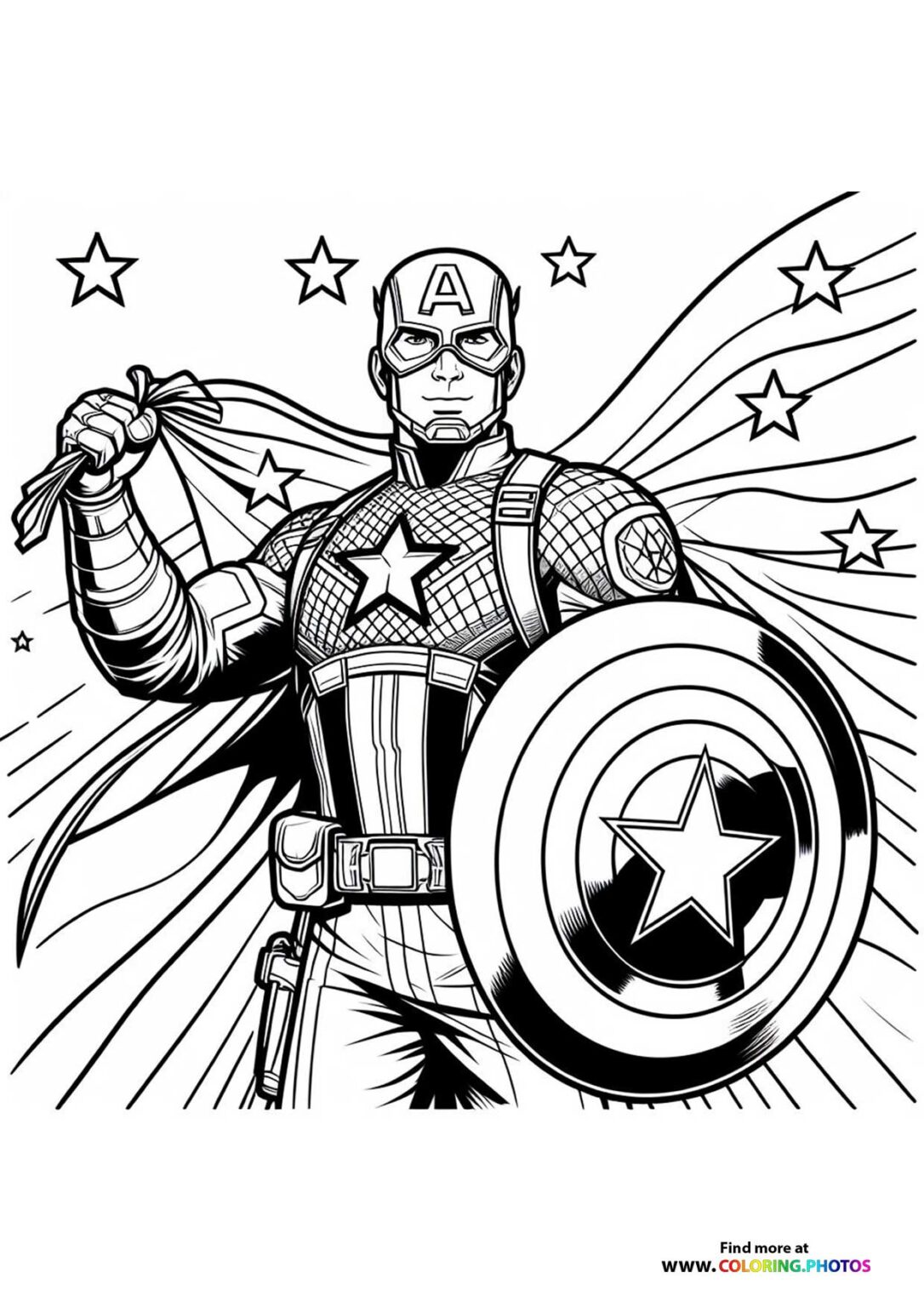 Marvel - Coloring Pages for kids