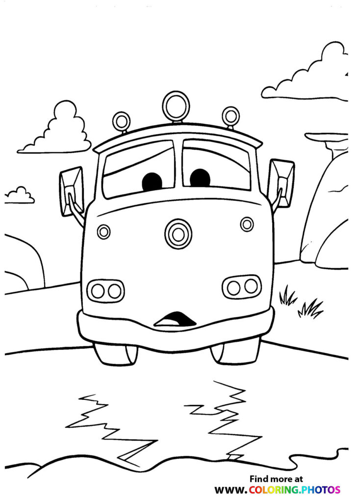 Cars - Coloring Pages for kids | Free and easy print or download for kids