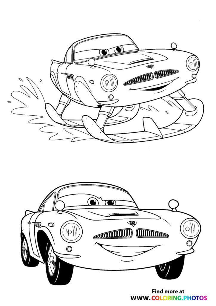 Cars - Coloring Pages for kids | Free and easy print or download for kids
