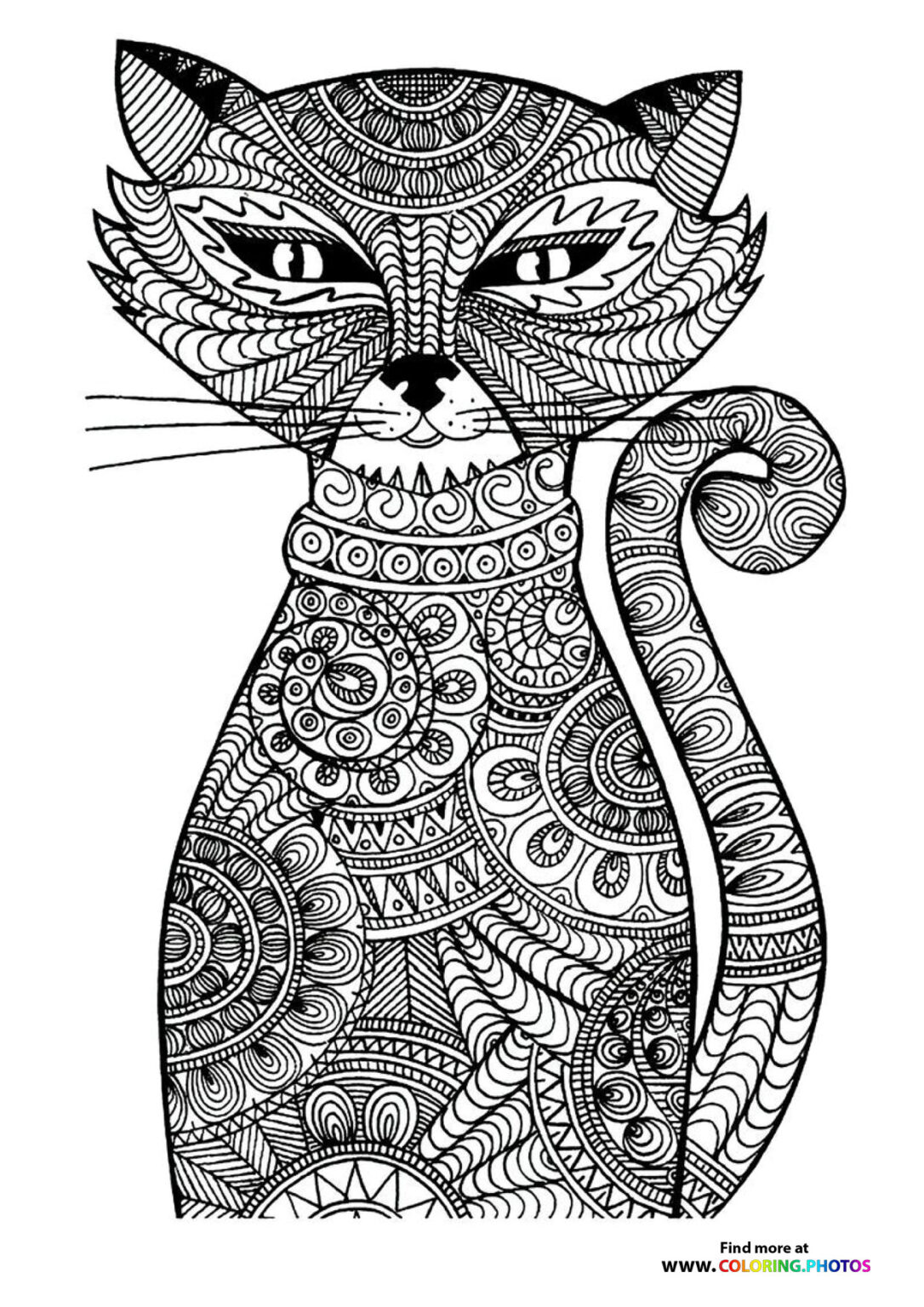 Cats - Coloring Pages for kids | Free and easy print or download for kids